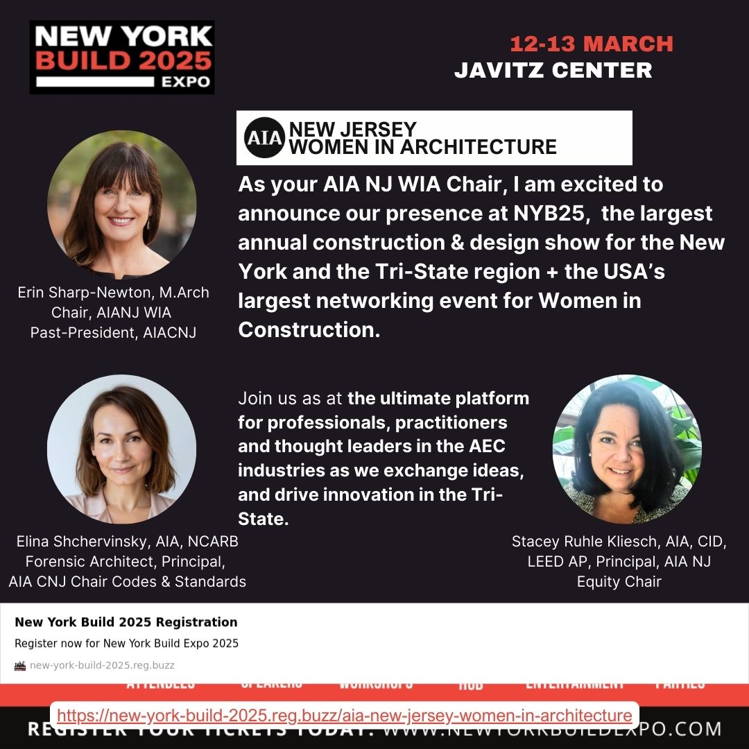 AIA New Jersey Women In Architecture Featured at New York Build Expo ...
